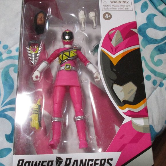Hasbro | Toys | Power Ranger Lightning Collection Dino Charge Pink ...